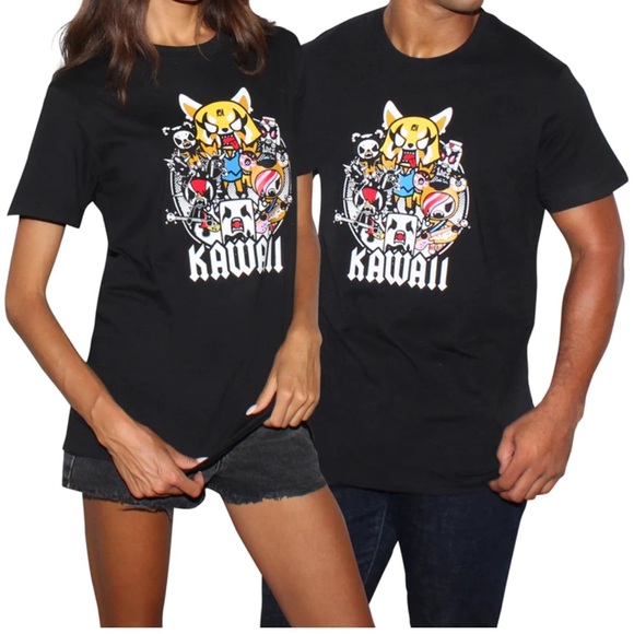 tokidoki | Tops | Nwt Tokidoki Con X Aggretsuko Kawaii Tee Unisex ...